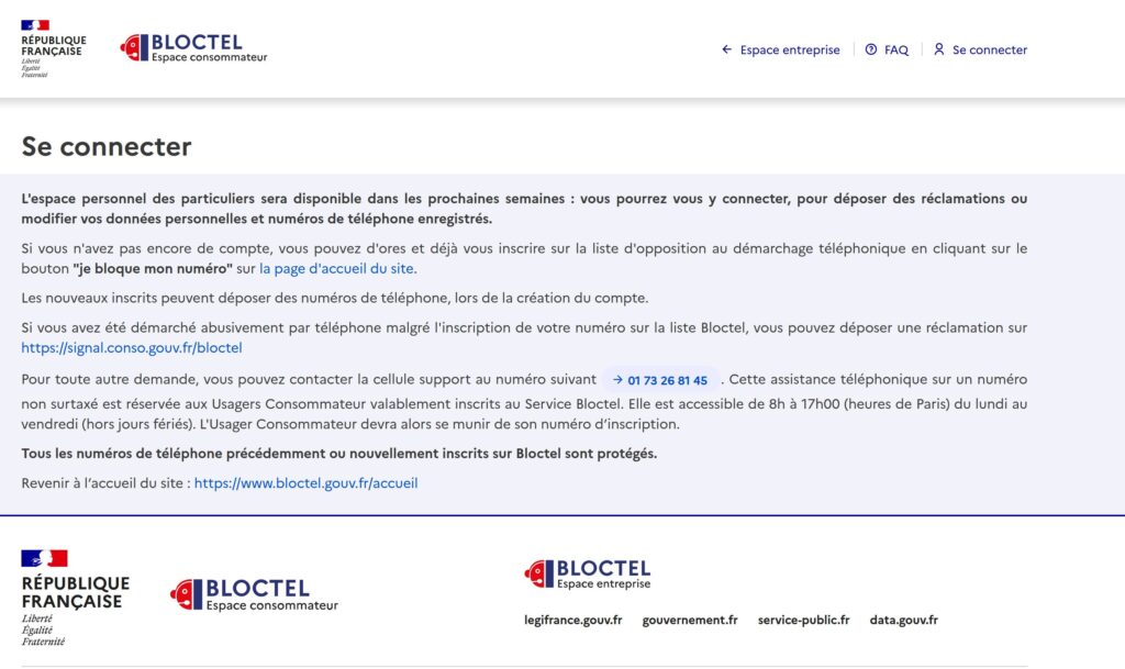 Bloctel pour refuser le démarchage téléphonique, comment ça marche